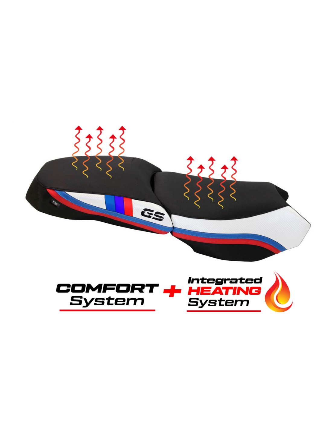 Rivestimento sella compatibile - BMW R 1200 GS Adventure 2013 - 2018 ...